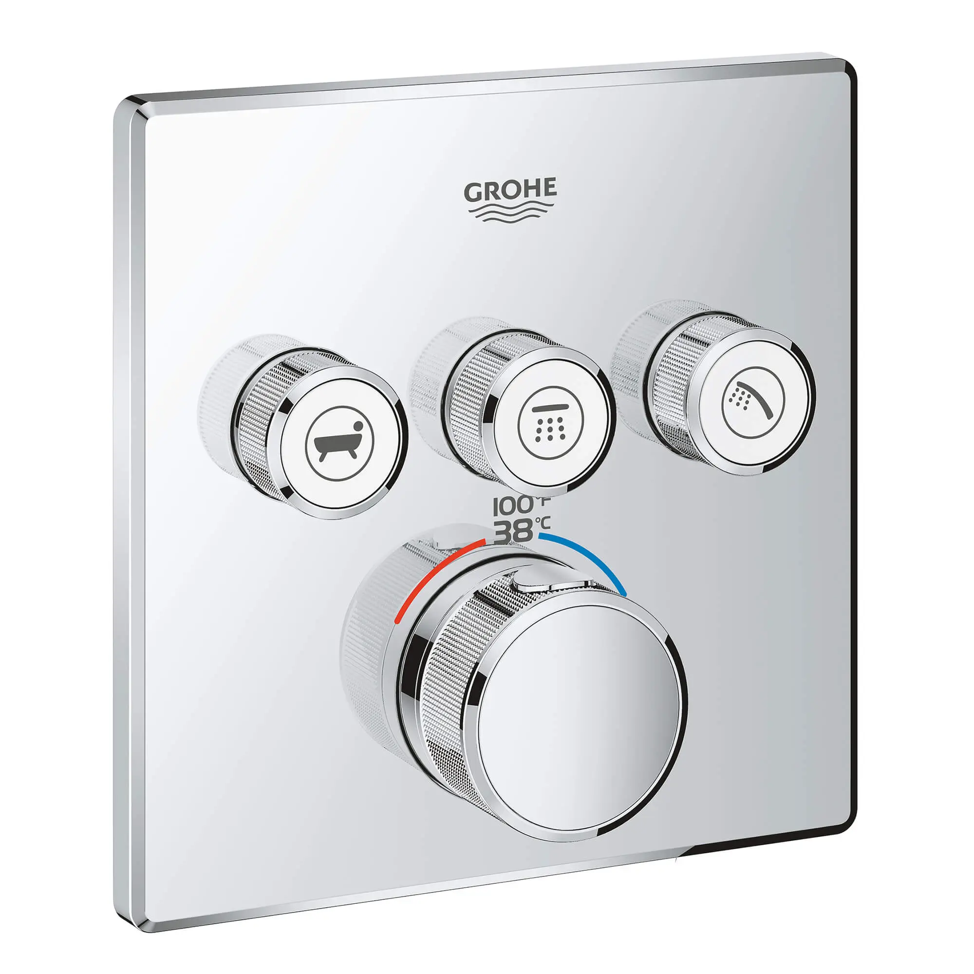 Triple Function Thermostatic Valve Trim - GROHE