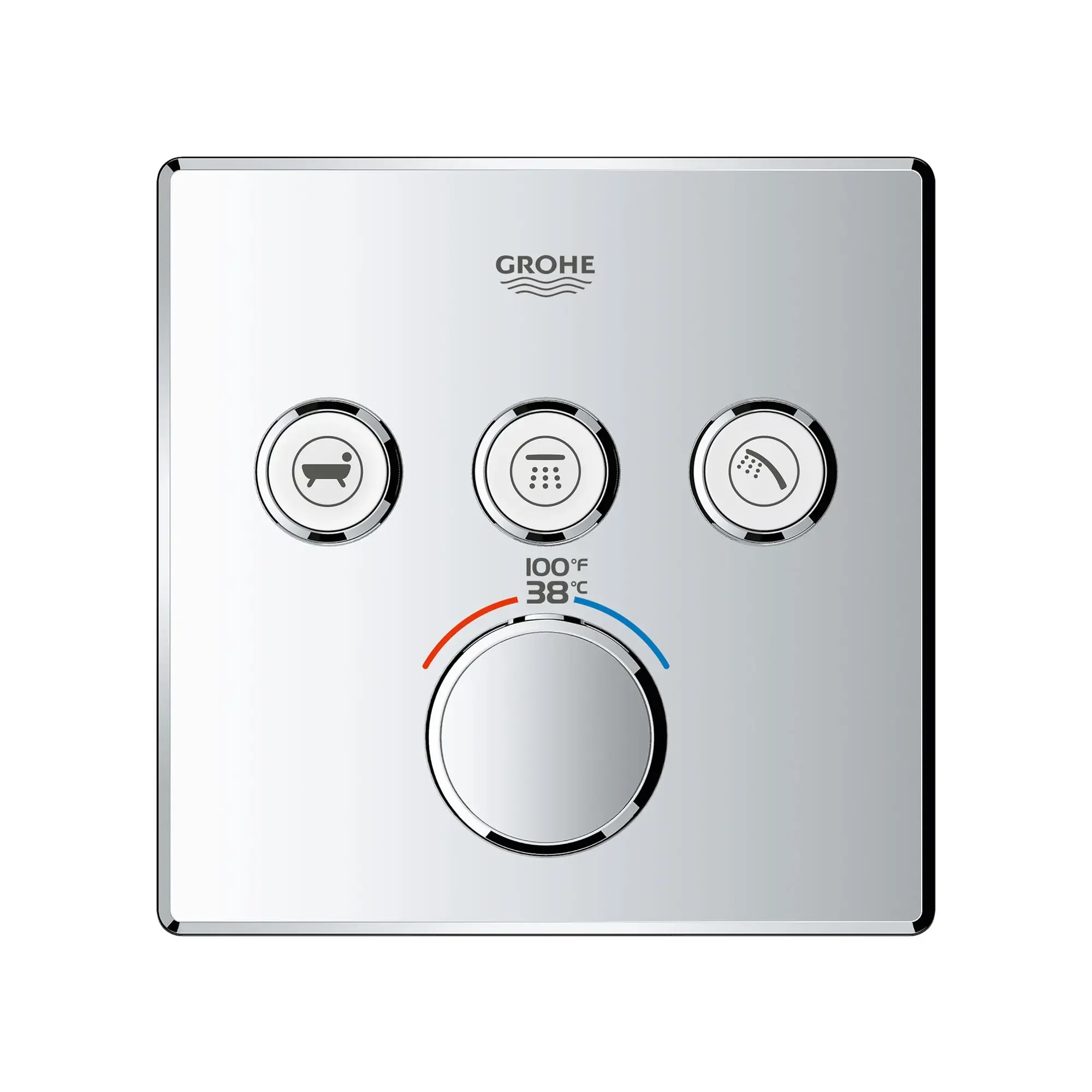 Triple Function Thermostatic Valve Trim - GROHE