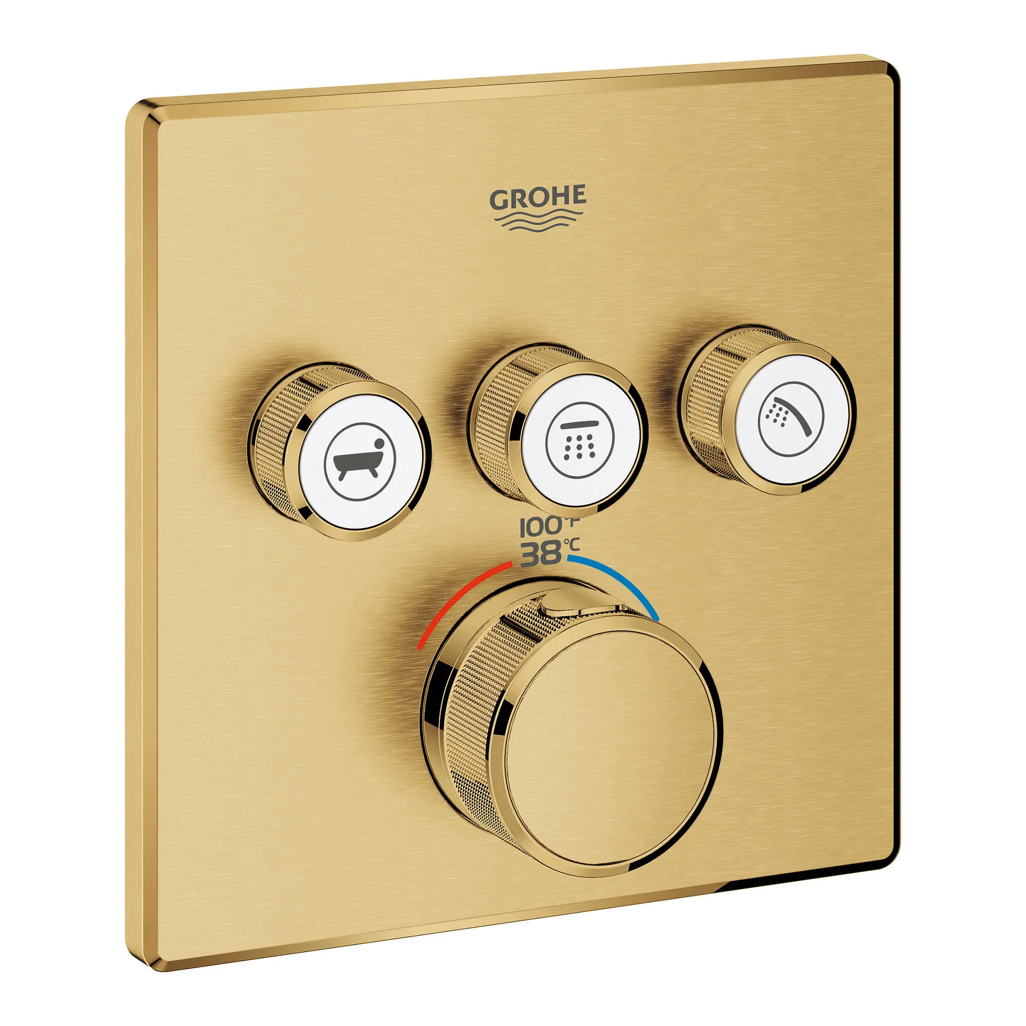 Triple Function Thermostatic Valve Trim - GROHE