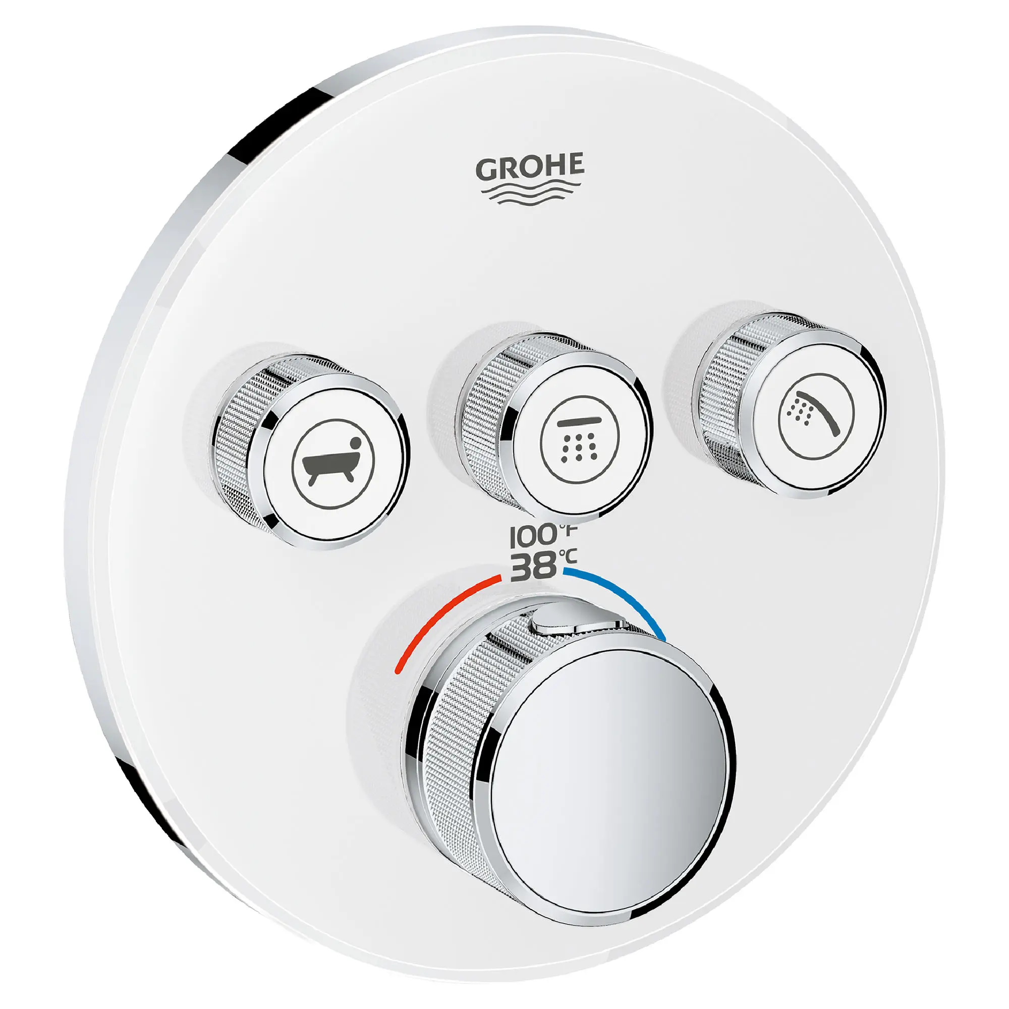 Triple Function Thermostatic Valve Trim - GROHE